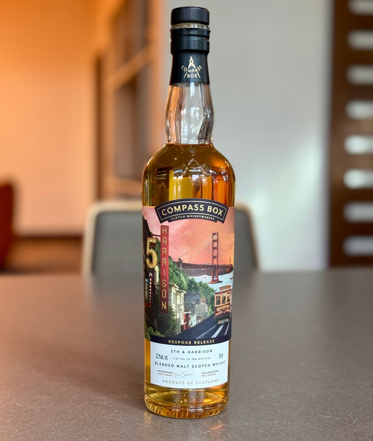 Compass Box 5th & Harrison 21 Year Blended Malt for K&L – Whiskery Turnip