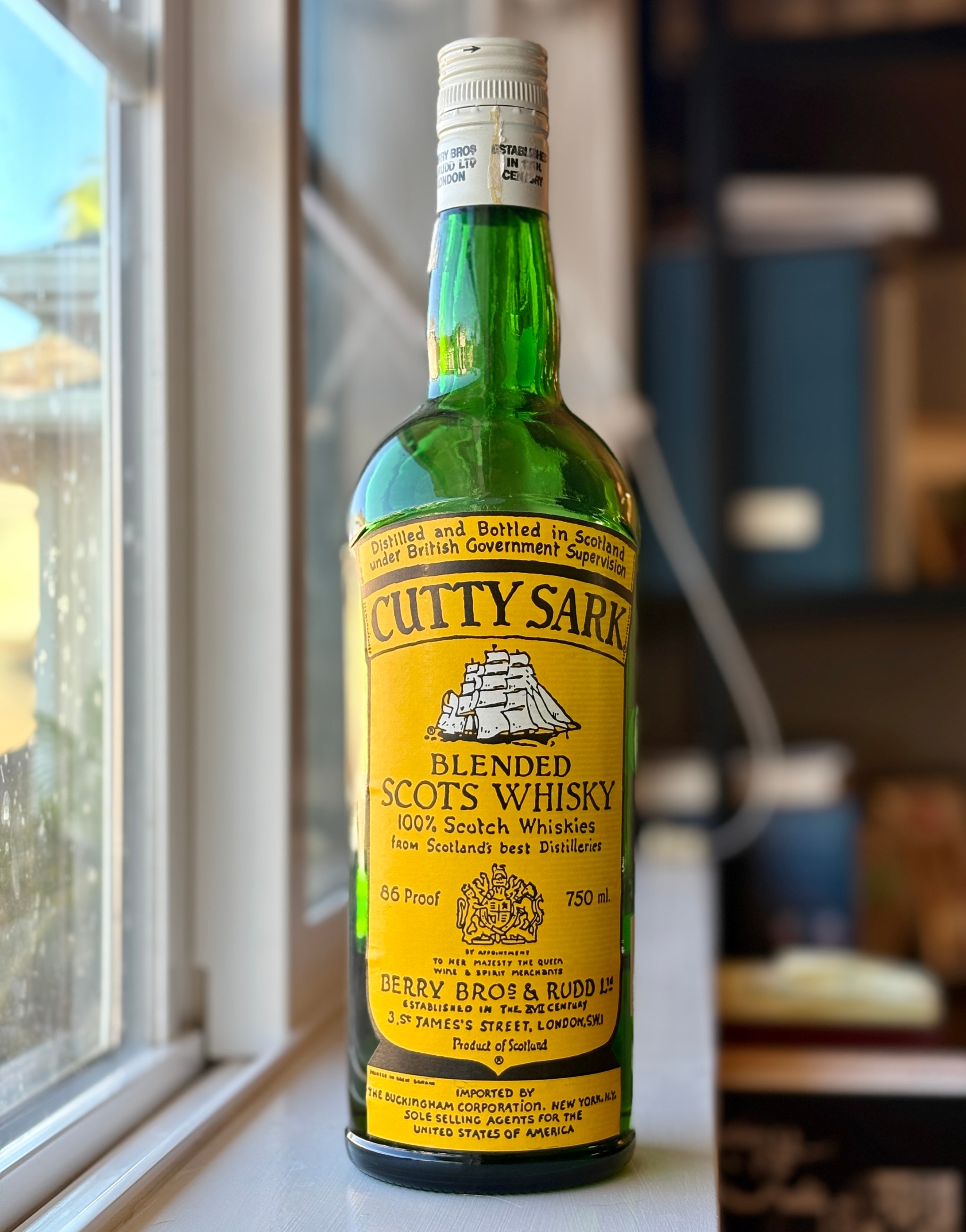 Cutty Sark Blended Scots Whisky (c. 1983-1985) – Whiskery Turnip